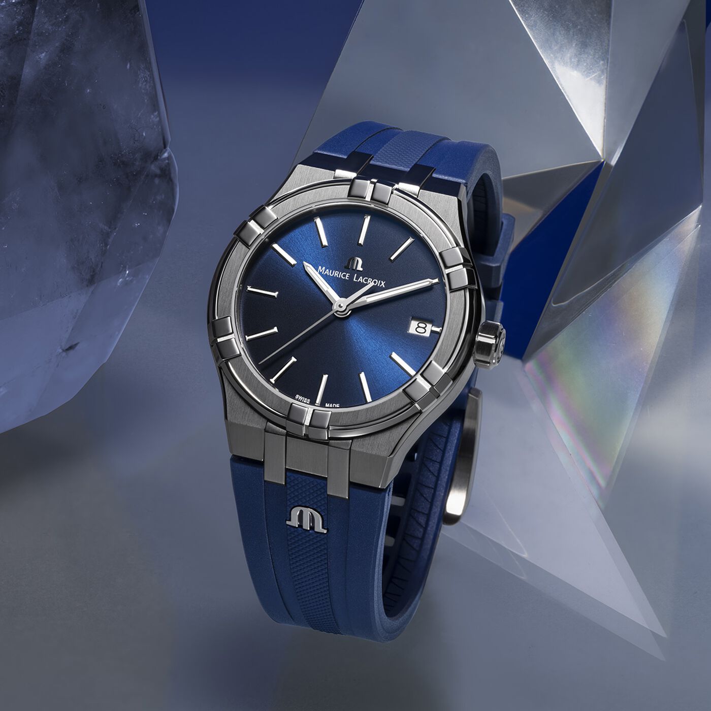 AIKON QUARTZ DATE 35MM - AIKON collection - W. Europe | Maurice Lacroix