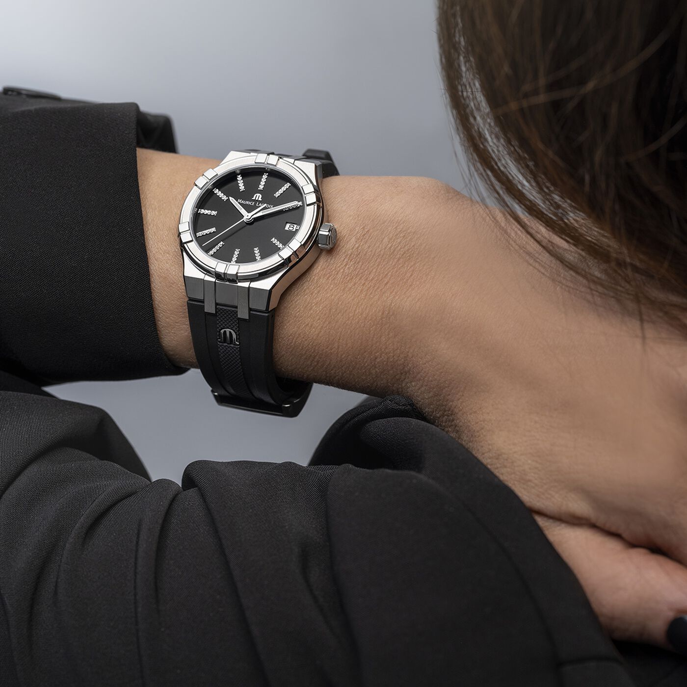 AIKON QUARTZ DATE 35MM - AIKON collection - W. Europe | Maurice Lacroix